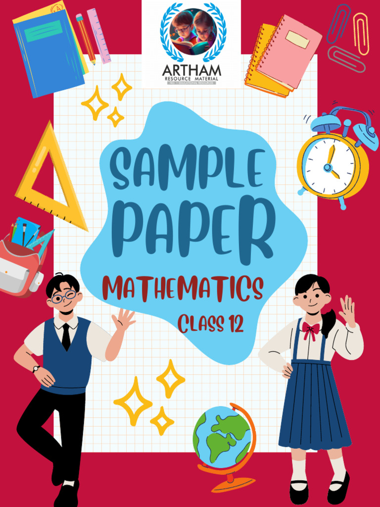 Top 10 Sample Papers Class 12 Mathematics With Solution | PDF | Matrix ...