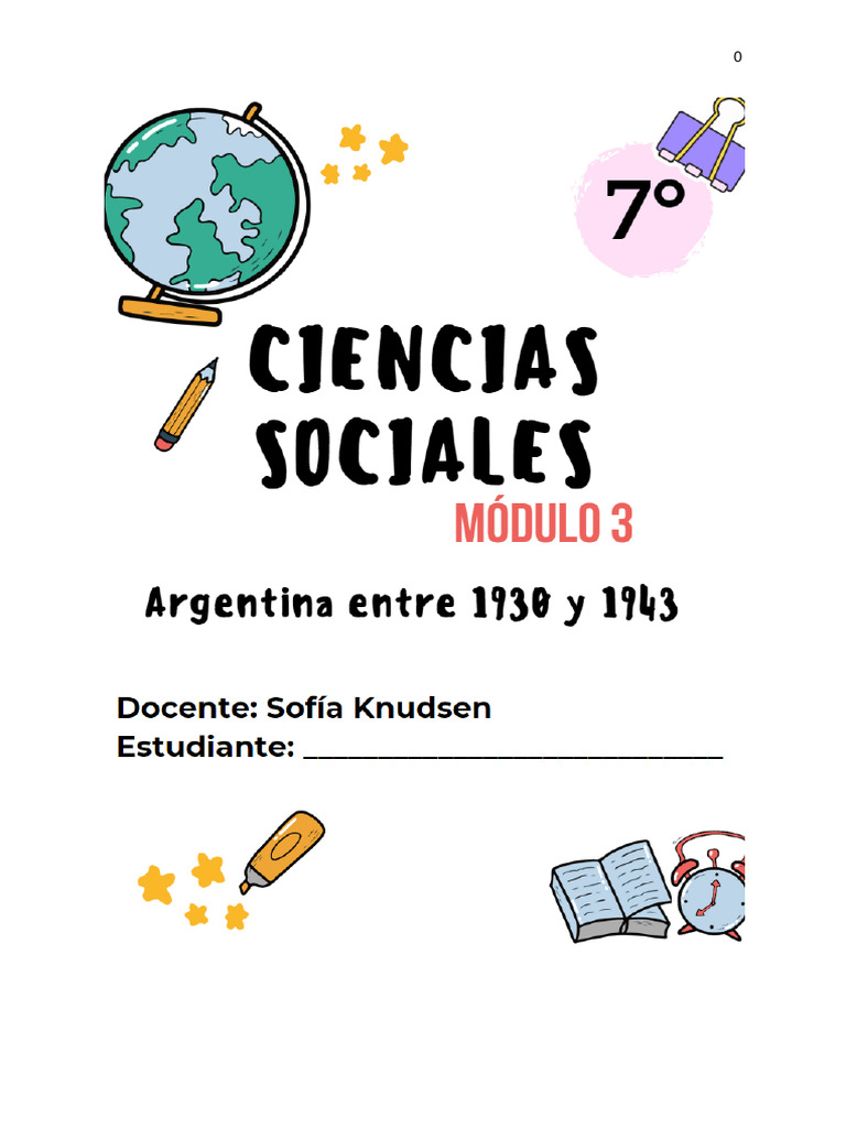 M-Dulo 3 | PDF | Gran depresion | Argentina