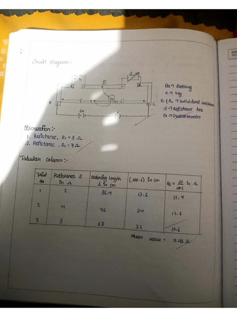 Physics Practical 4 | PDF