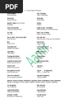 Common Swedish Verbs | PDF