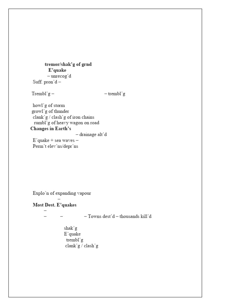 Class 11 Unit Test 2 Answer Key 2024-25 | PDF | Earthquakes | Geophysics