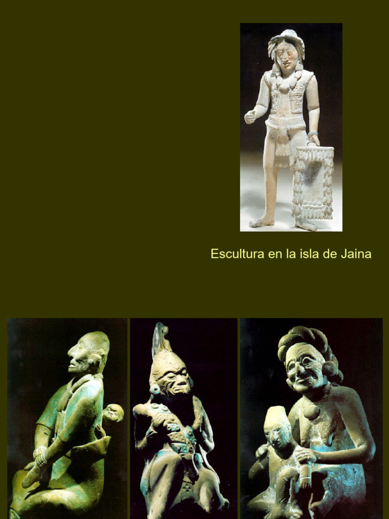 Escultura en La Isla de Jaina | PDF