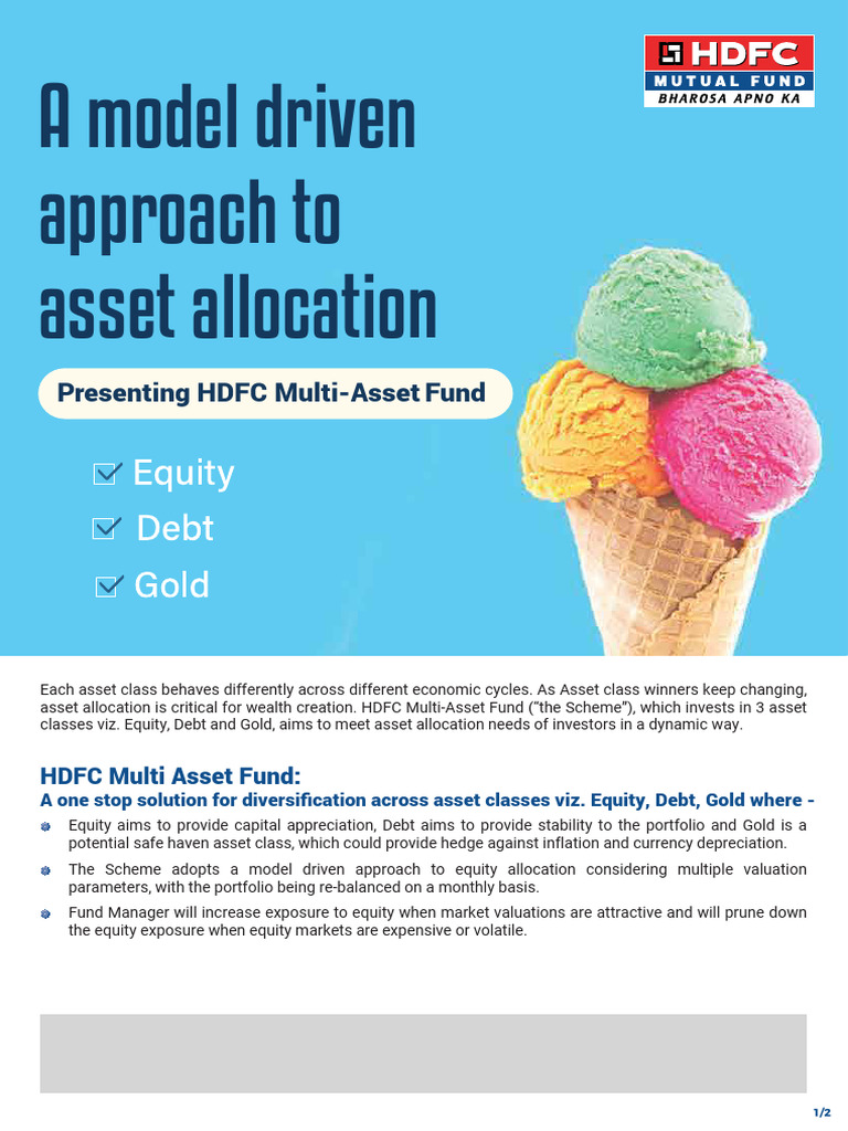 HDFC Multi-Asset Fund Leaflet (As On 30th Nov 2022) | PDF | Investing ...