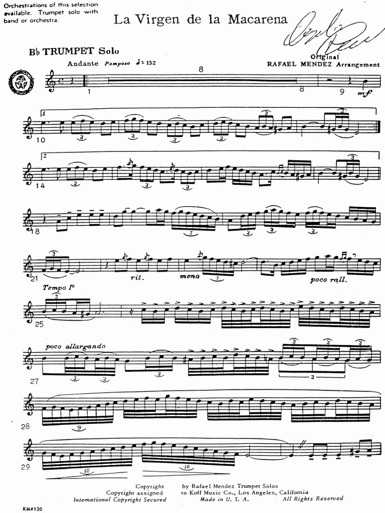 La Virgen Tromba Originale | PDF