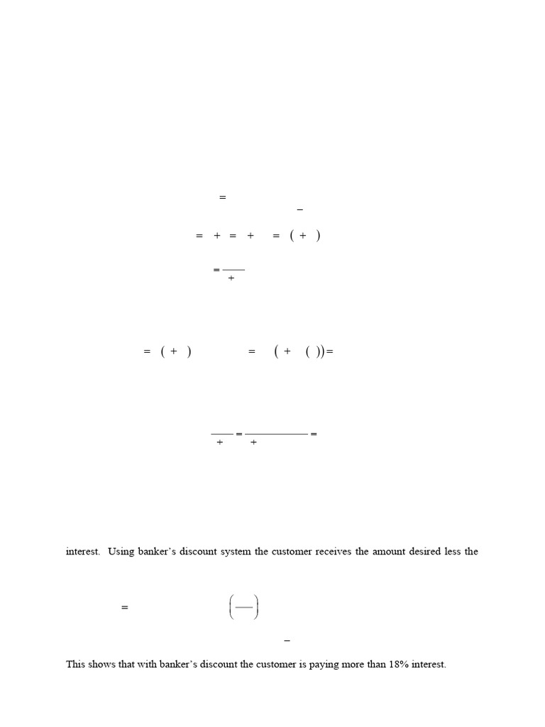 Compound Interest Calculations Explained | PDF | Interest | Compound ...