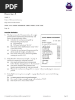 Worksheet 7 Financial Documents and Tariff Systems Grade 10 ...