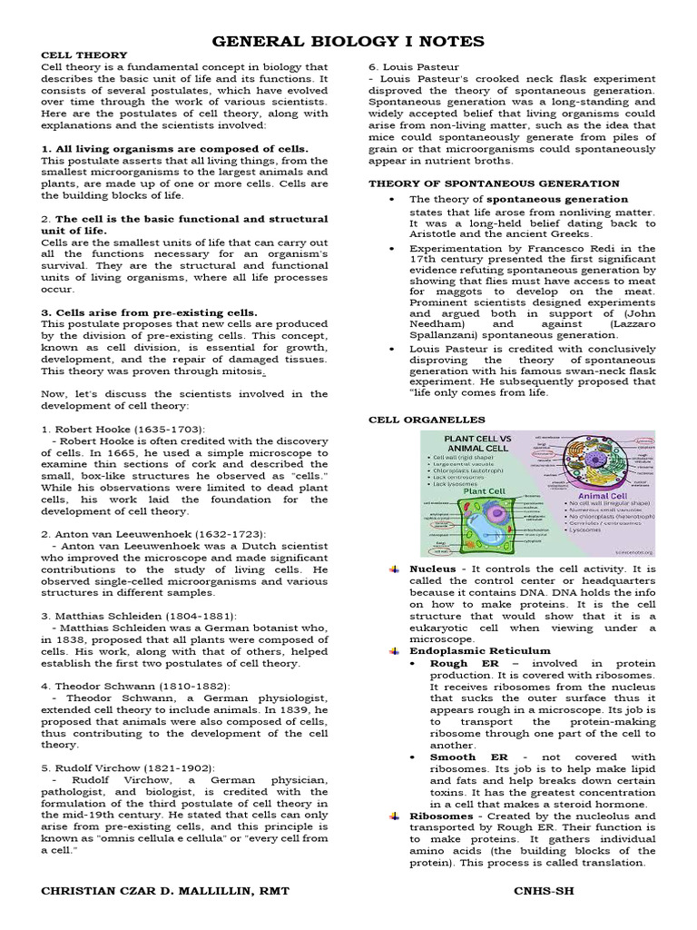 GENBIO1-LMT (3) | PDF | Meiosis | Cell Membrane