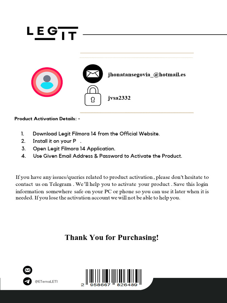 Legit Company Product Details | PDF
