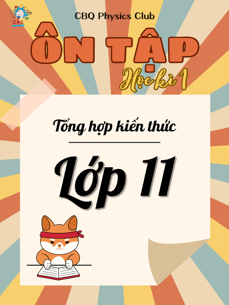 Tổng hợp kiến thức: CBQ Physics Club CBQ Physics Club | PDF