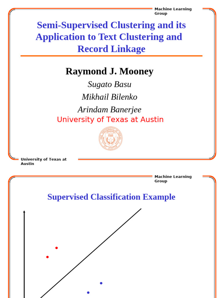 Semi-Supervised Clustering Guide | PDF | Cluster Analysis | Machine Learning