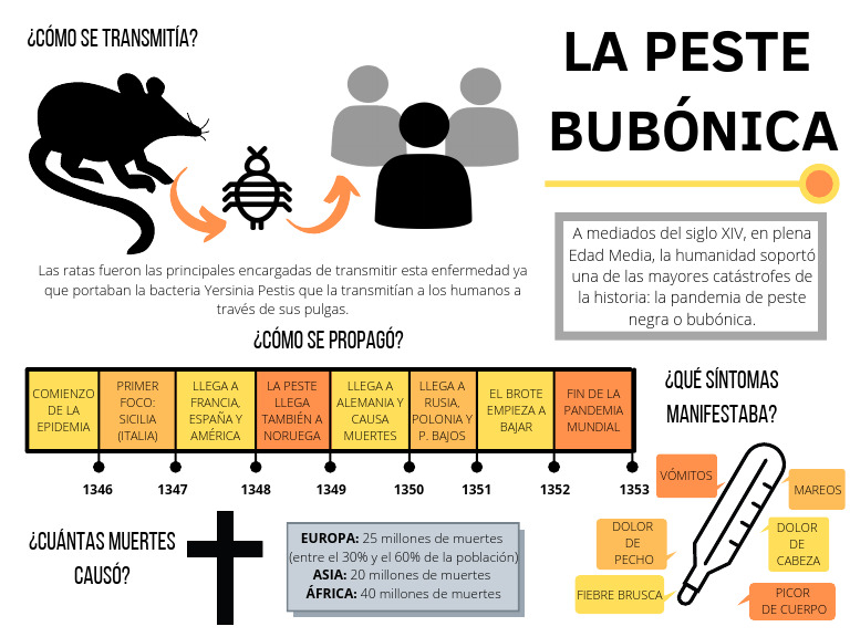 La Peste Bubónica: Impacto y Propagación | PDF | Peste (enfermedad ...