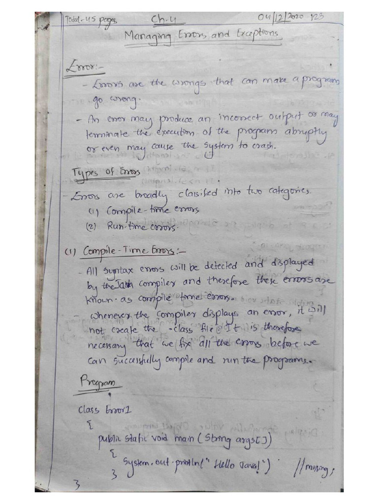 BSC C.S Java Unit - 4 | PDF