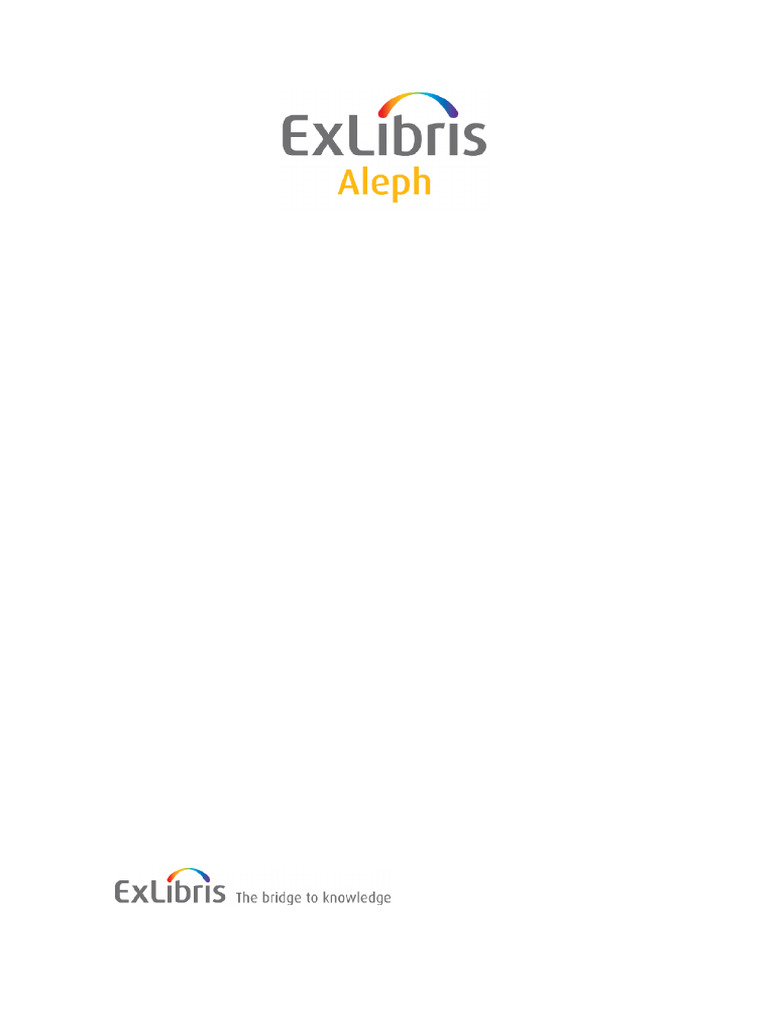 Aleph 20 Syslib Guide - Task Manager | PDF | Microsoft Windows | Computing