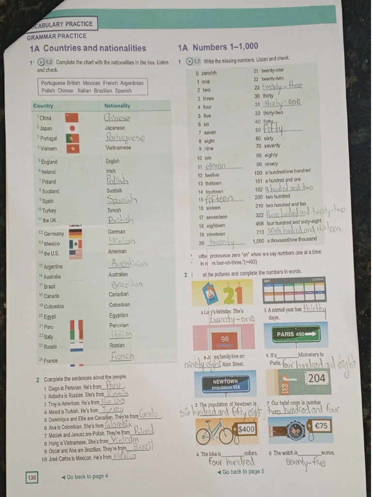 PRACTICA DE VOCABULARIO 1 | PDF