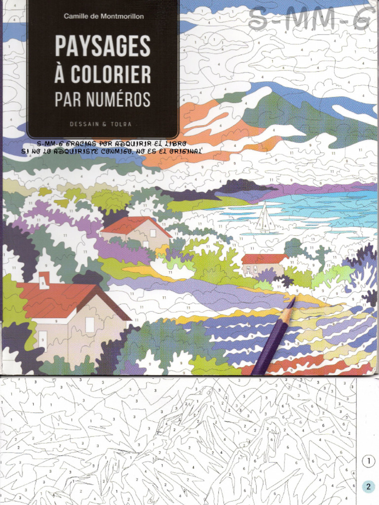Paysages Color by Number | PDF