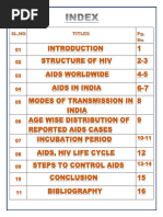 Hiv Aids Questionaire Sample | PDF | Hiv/Aids | Questionnaire
