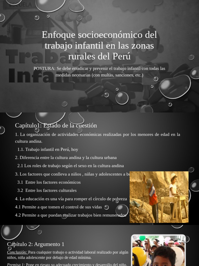 Trabajo Infantil | PDF