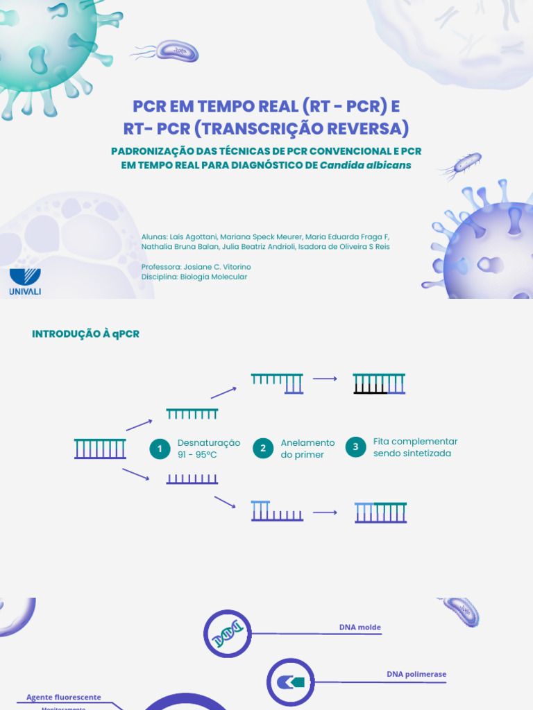 Pcr Em Tempo Real (RT - PCR)_compressed | PDF | Reação em cadeia da ...