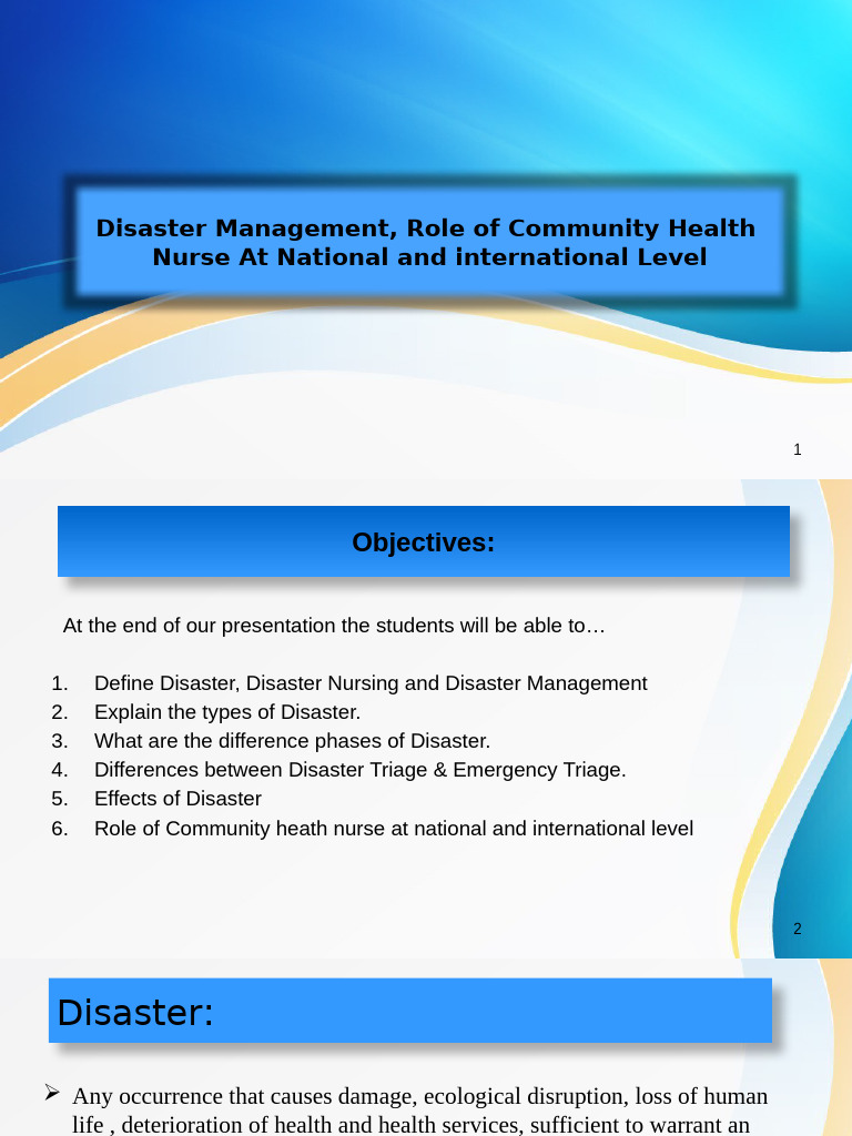 Disaster Managment Disaser | PDF | Emergency Management | Emergency ...