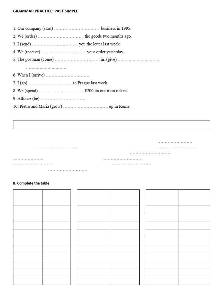 Grammar Practice | PDF