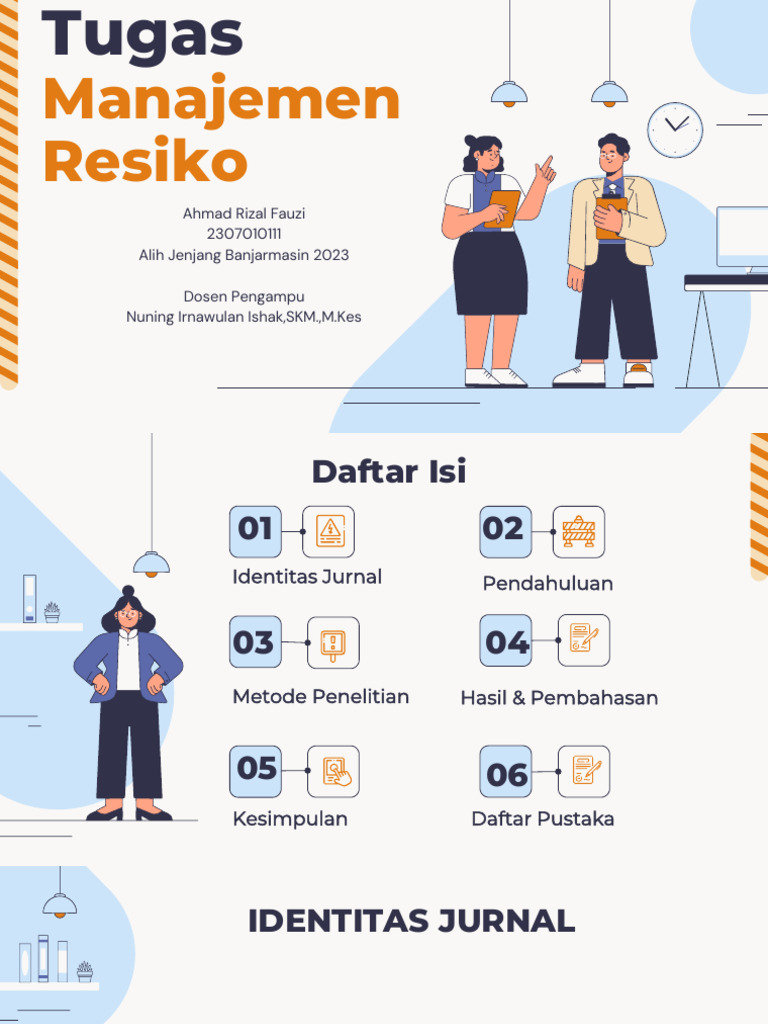 Tugas Manajemen Resiko - Ahmad Rizal Fauzi - 2307010111 | PDF