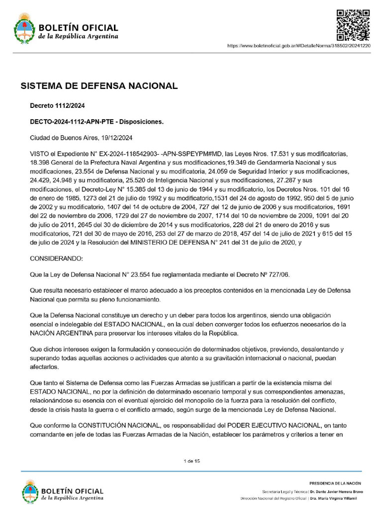 Decreto | PDF