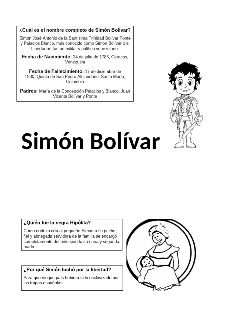 Simón Bolívar | PDF