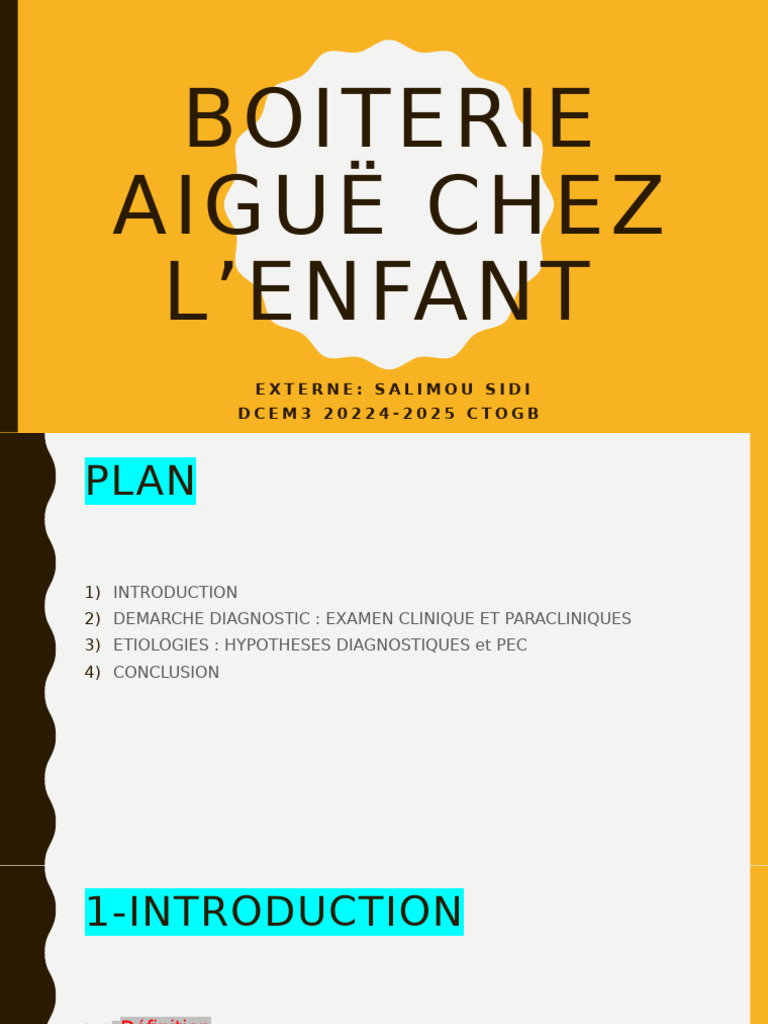 Présentation boiterie chez l’enfant | PDF | Genou | Médecine clinique
