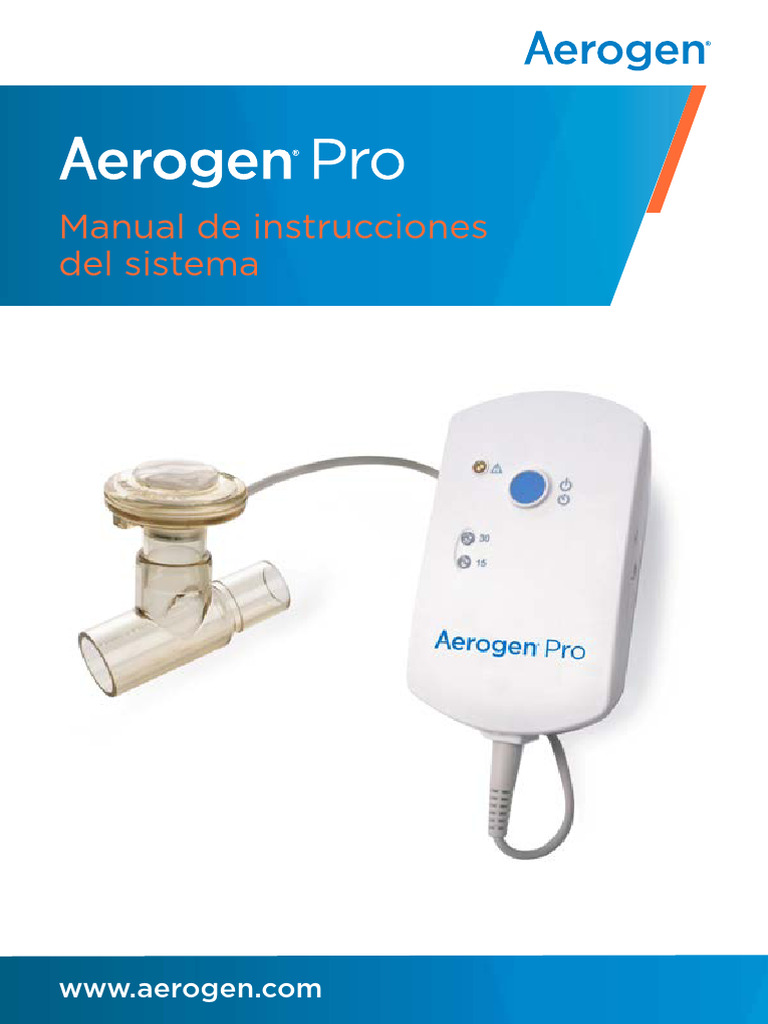 Aerogen Pro 30 024 Rev K Aerogen Pro Ifu Es | PDF | Esterilización ...