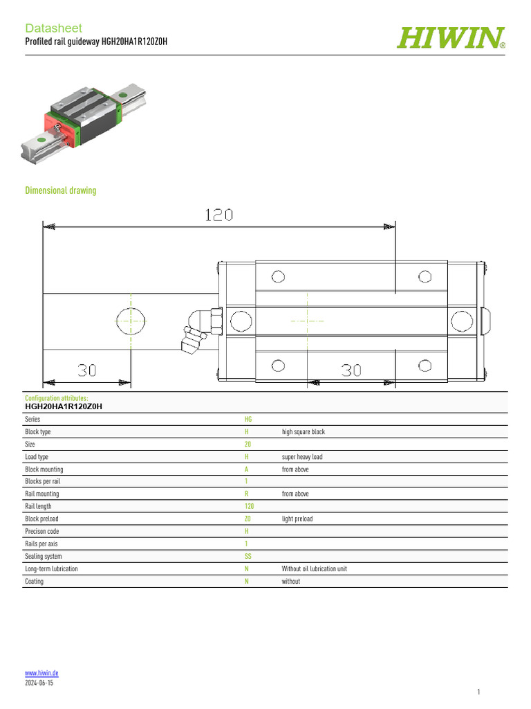 GW Datasheet 00403xxxxx | PDF