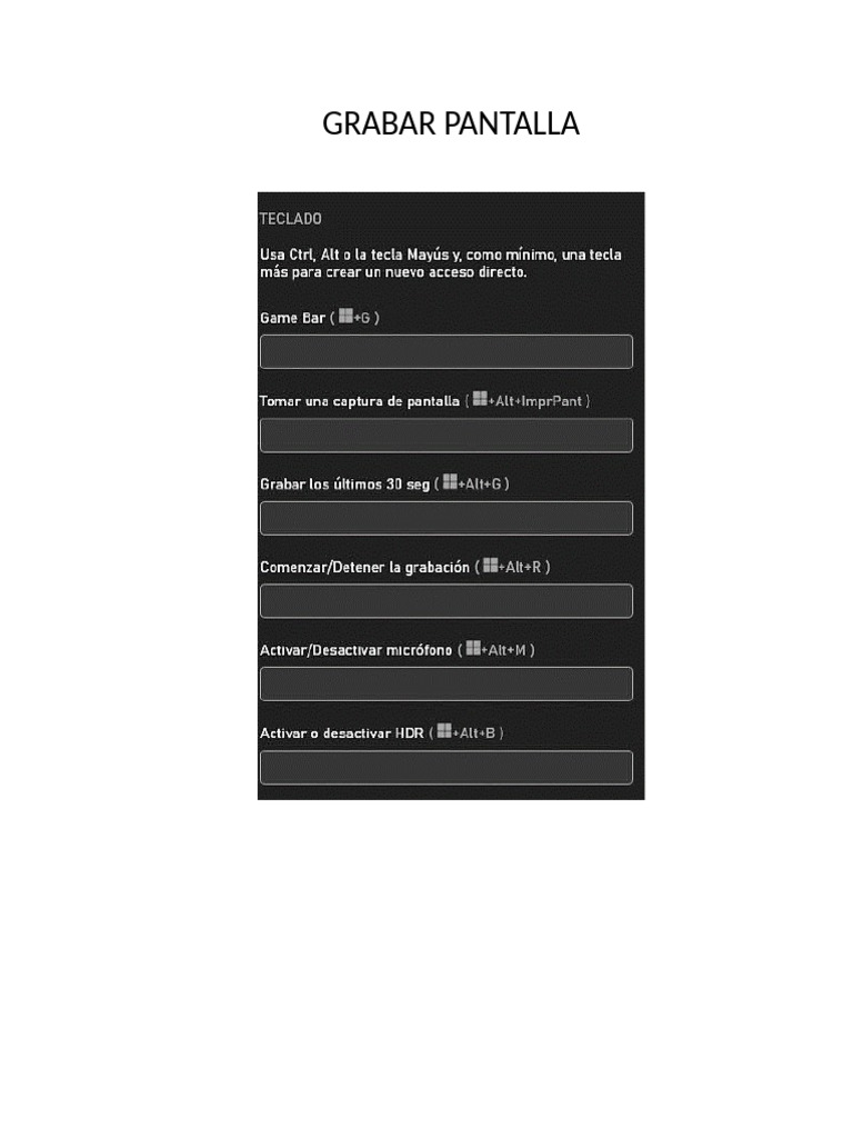 Cómo Grabar Pantalla Eficazmente | PDF