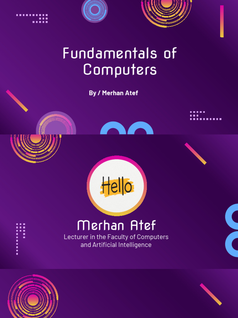 Fundamental of Computer science ( Section 1 ) | PDF | Operating System | Graphical User Interfaces