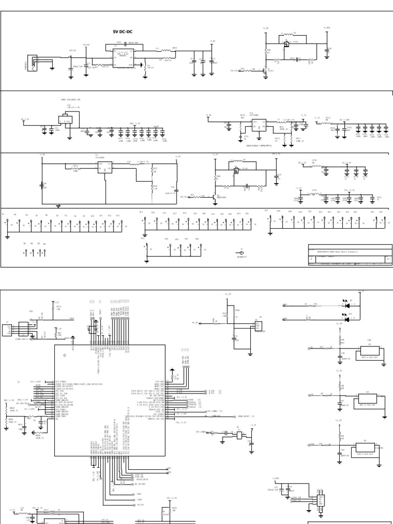 Electrical Diagram of The STB-HD-TH20 | PDF