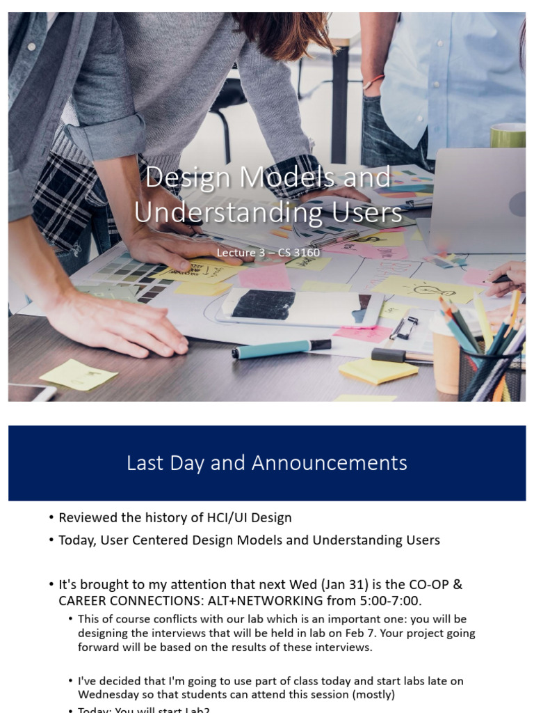 Lecture3 Usability Evaluations | PDF | Usability | User Interface