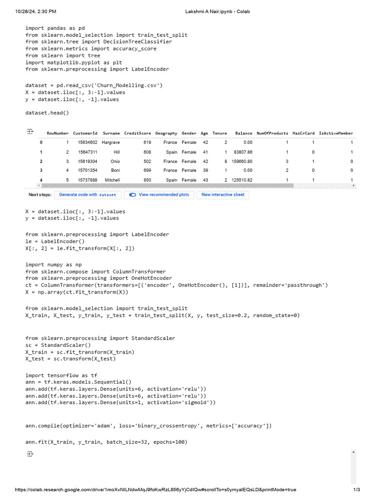 Ann | PDF | Machine Learning