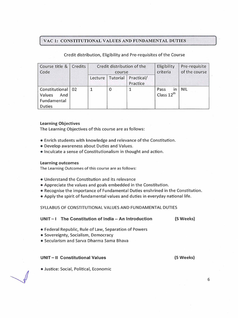 Constitutional Values and Fundamental Duties | PDF | Constitution | Social Equality