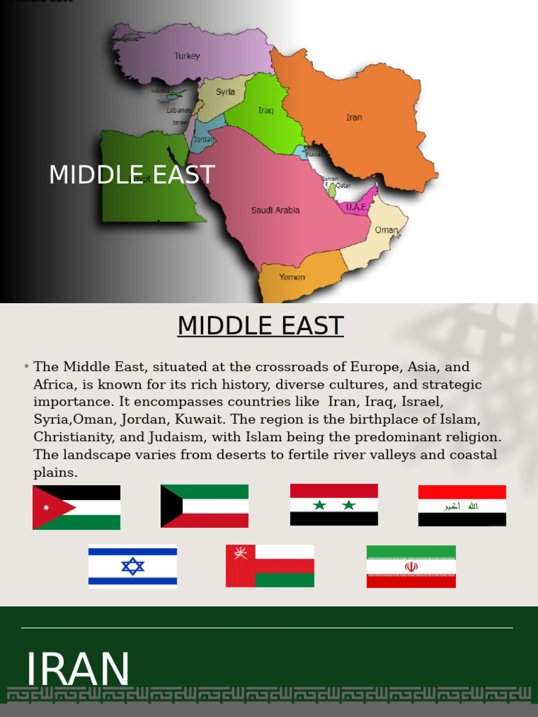 Overview of Middle Eastern Countries | PDF | Jordan | Iraq
