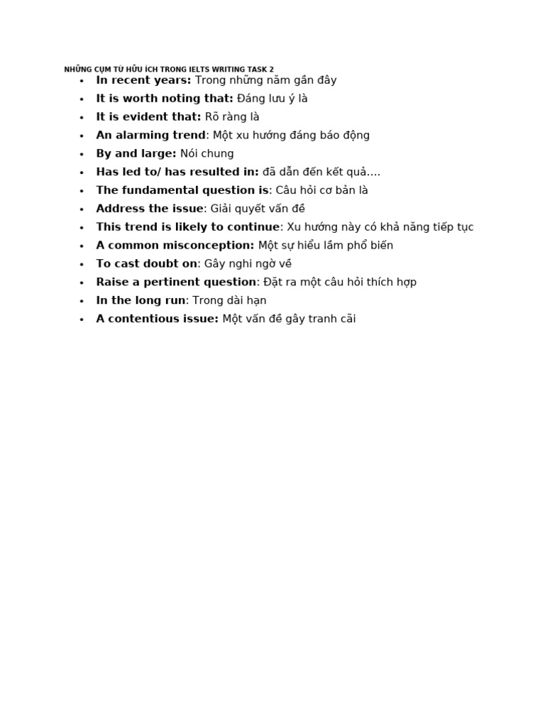 NH NG C M T H U Ích Trong IELTS Writing Task 2 | PDF