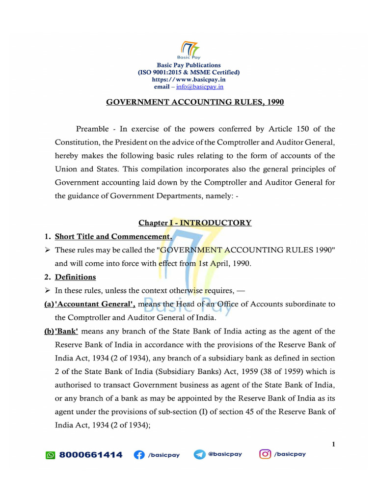 The GAR 1990 Updated 2024 Protected | PDF