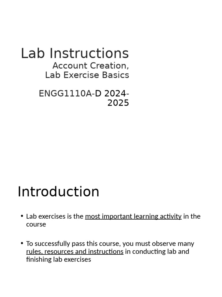 Lab Instructions - Account Creation, Lab Exercise Submission (Gradescope) | PDF | Computing