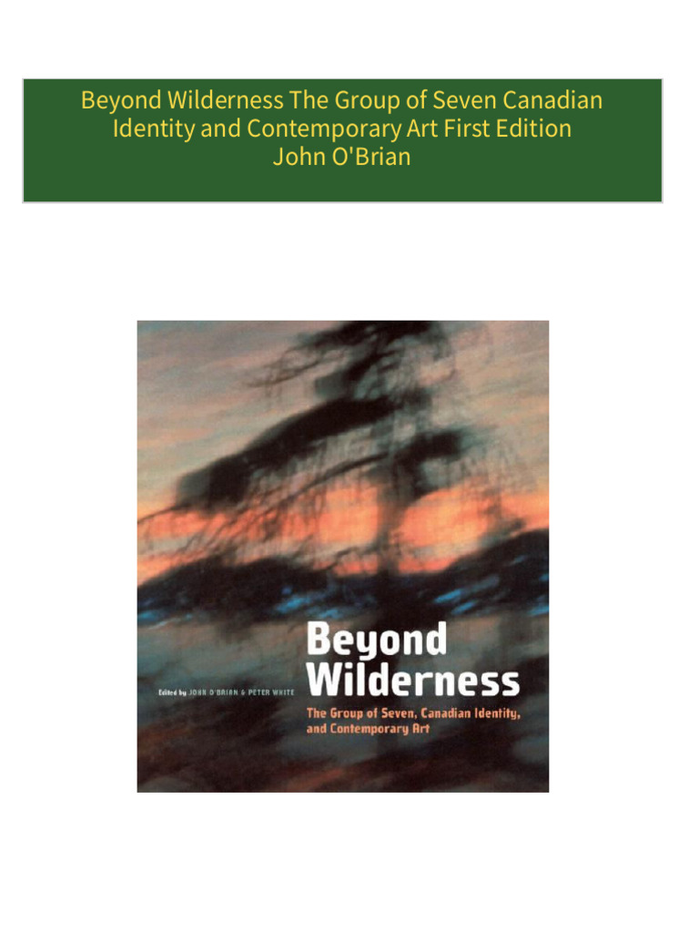 Instant ebooks textbook Beyond Wilderness The Group of Seven Canadian ...