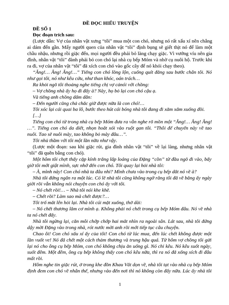 E Oc Hieu The Loai Truyen | PDF