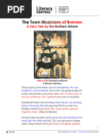 Bremen Town Musicians Story | PDF | Grimms' Fairy Tales | Brothers Grimm