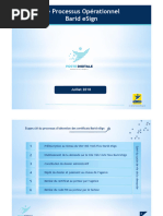 Processus Opérationnel D'obtention D'un Certificat BARID E-SIGN | PDF