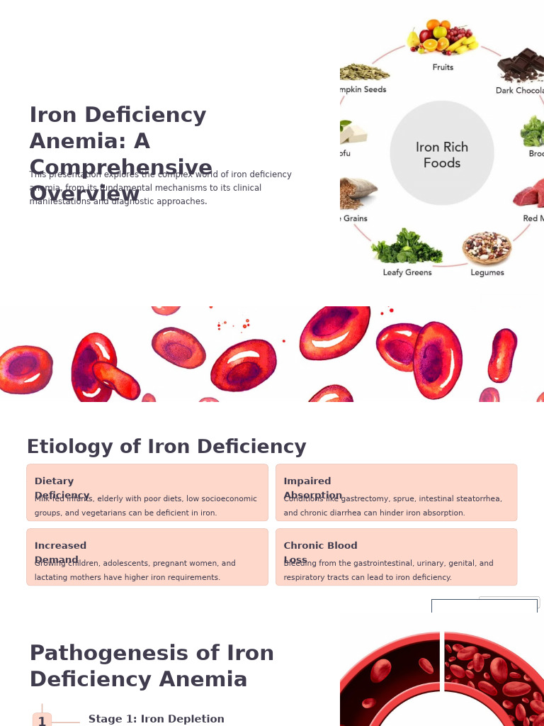 Iron Deficiency Anemia a Comprehensive Overview 2 | PDF