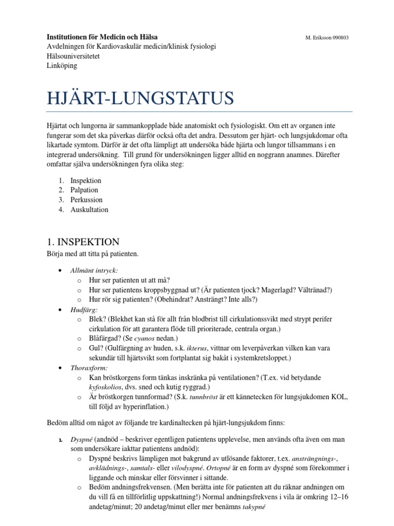 HJRT lungstatusKOMPENDIE | PDF