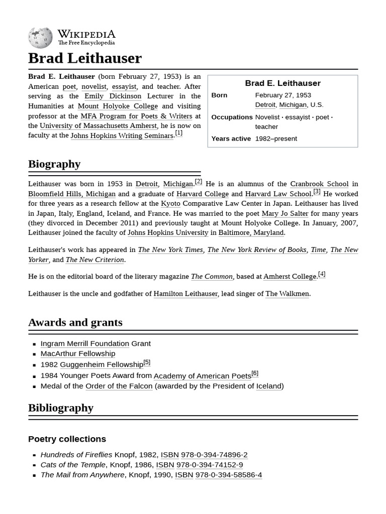 Brad_Leithauser | PDF
