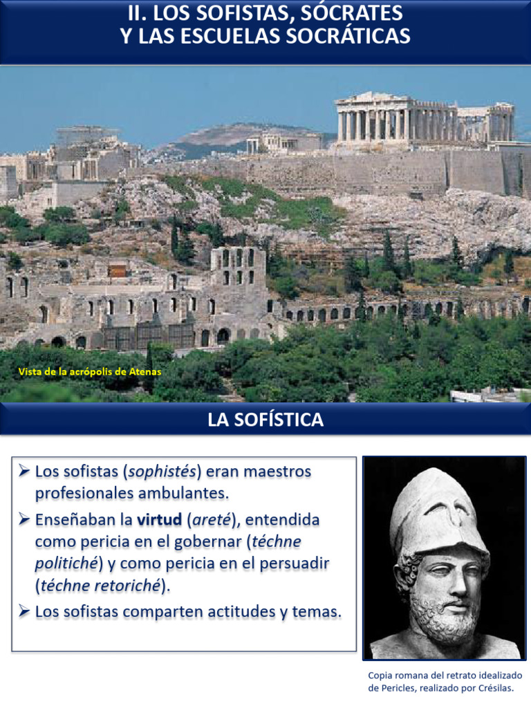 Los Sofistas, Sócrates, Socráticos | PDF | Sócrates | Filosofía antigua