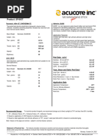 Af186 Pe85 Top White s692n-Bg40wh FSC - en | PDF | Adhesive ...