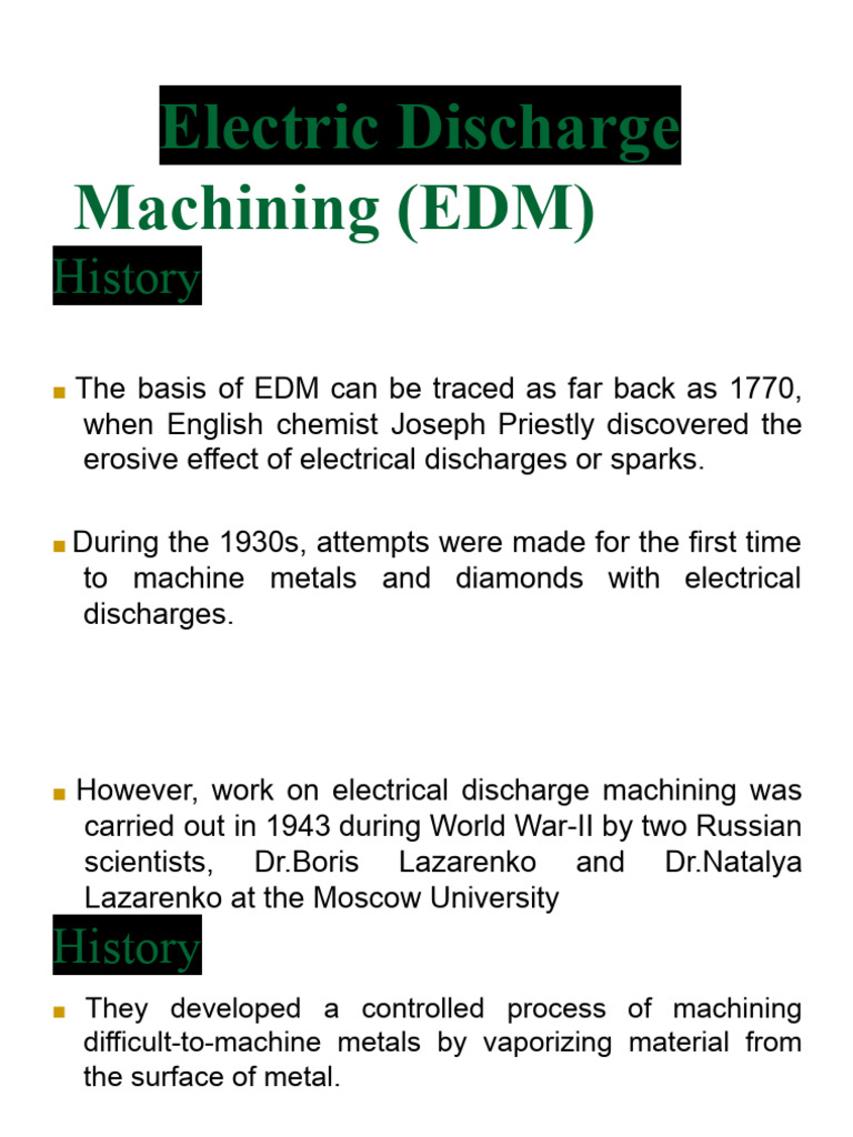 EDM Complete 1 | PDF | Machining | Building Engineering